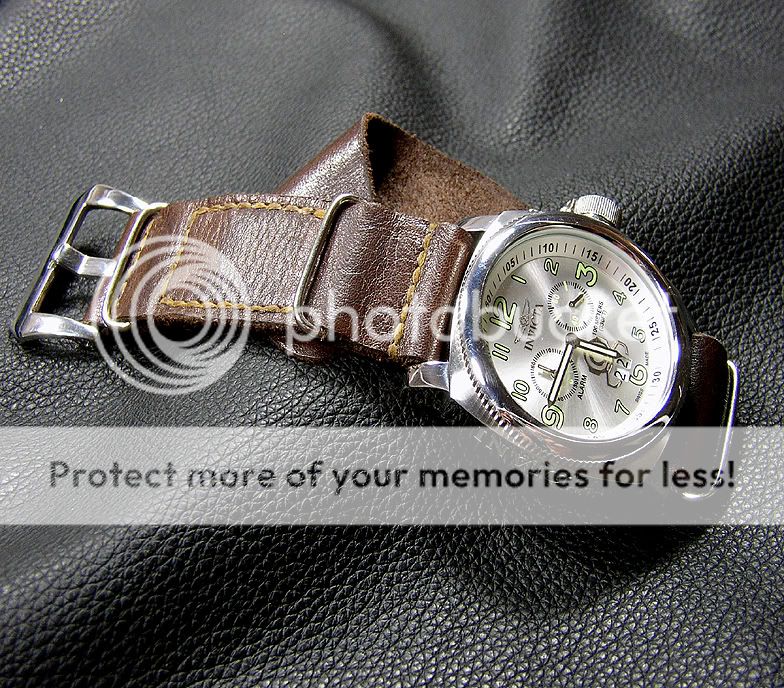 Invicta 3501 Russian Diver "Tank" on Gunny NATO | WatchUSeek Watch Forums