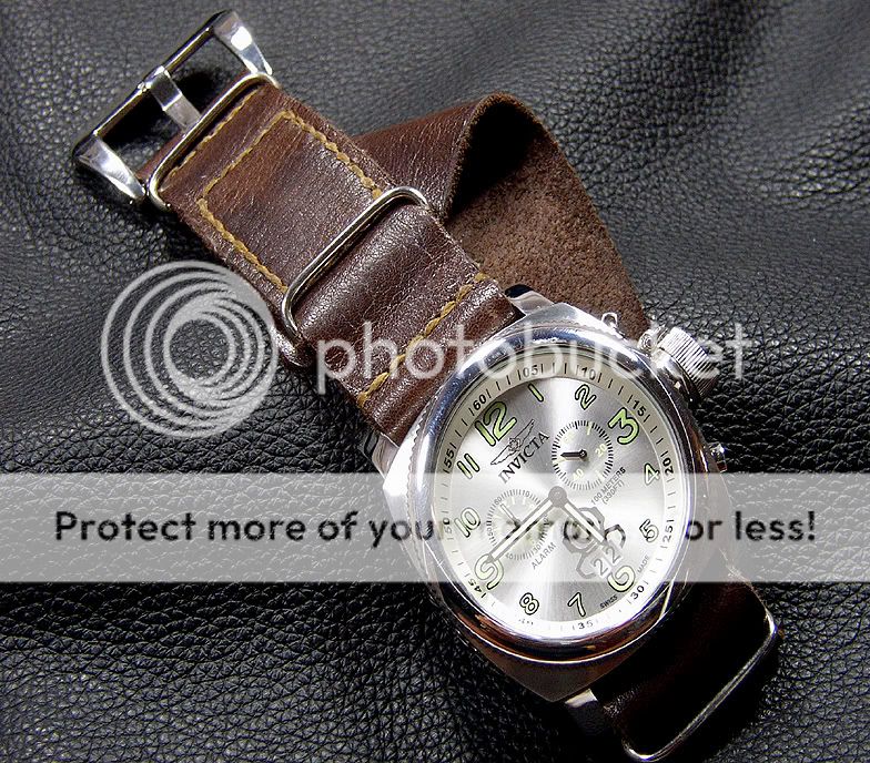 Invicta 3501 Russian Diver "Tank" on Gunny NATO | WatchUSeek Watch Forums