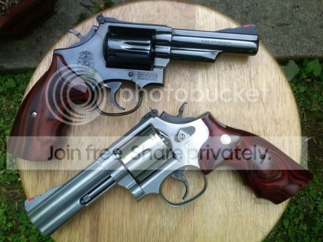 Wood grips - speedloader friendly | Smith & Wesson Forum – The ...