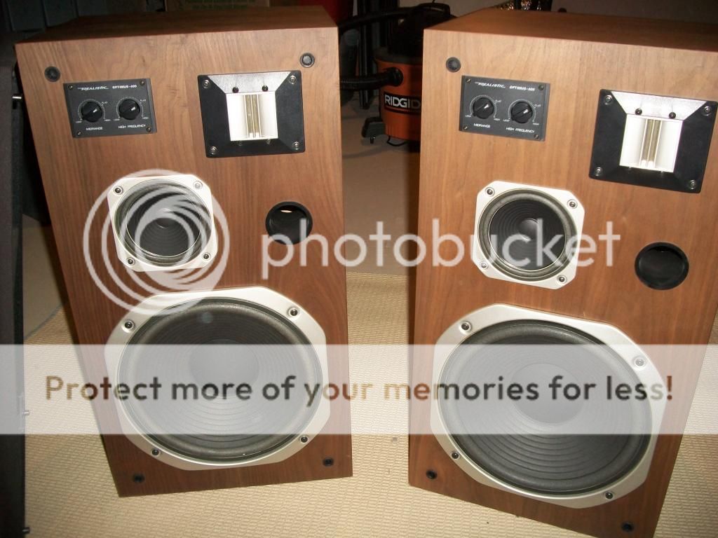 Realistic Optimus 400 speakers | Audiokarma Home Audio Stereo ...