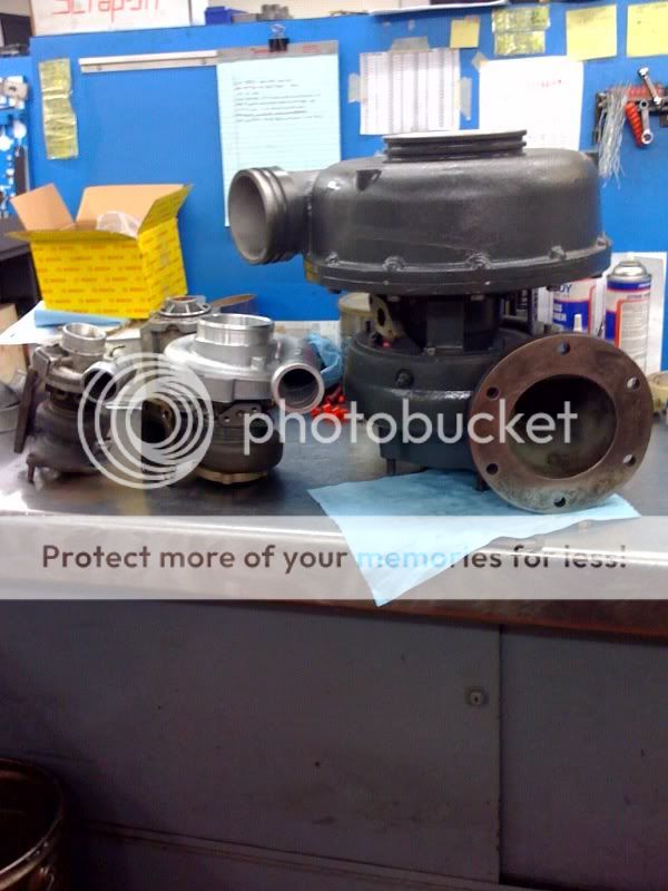 vf11 vs td04 turbo size differences (with pics) | Subaru Impreza GC8 ...