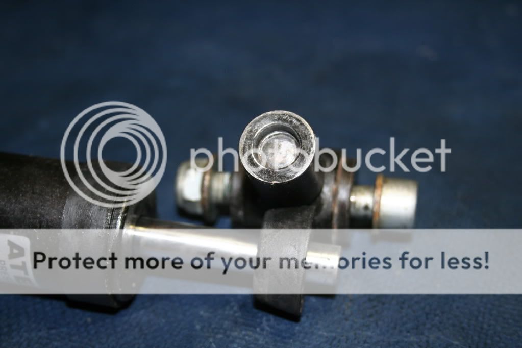 broken rear shock damper